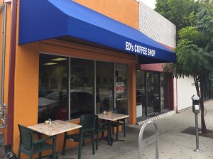 Ed's Coffee Shop, Los Angeles, 7/29/15 - Dining With Frankie