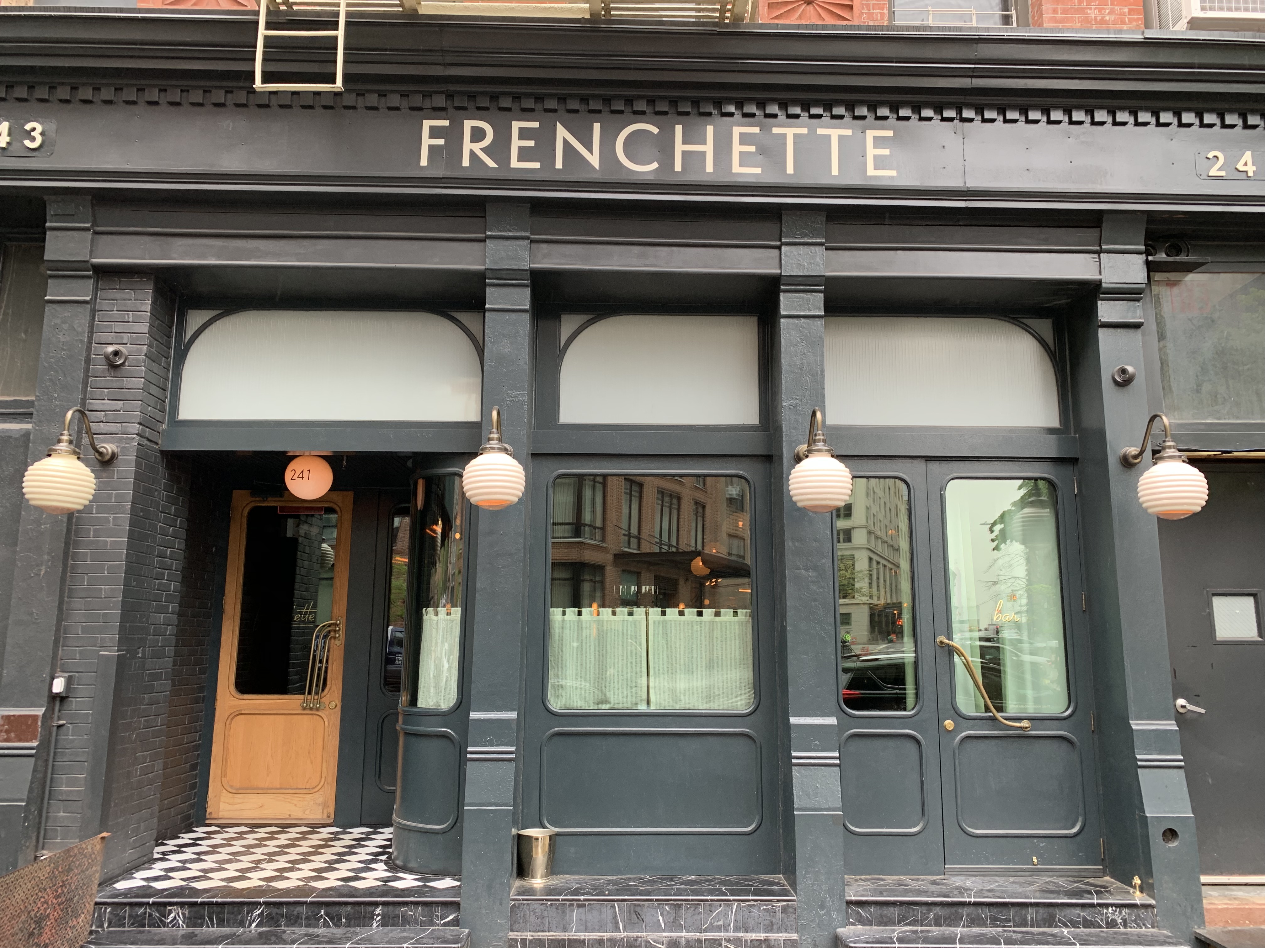 Frenchette, New York City, 5/4/19 - Dining With Frankie